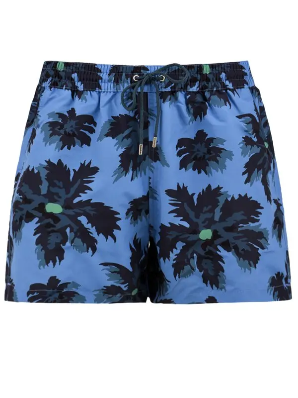 Paul Smith Printed Shorts - Blue