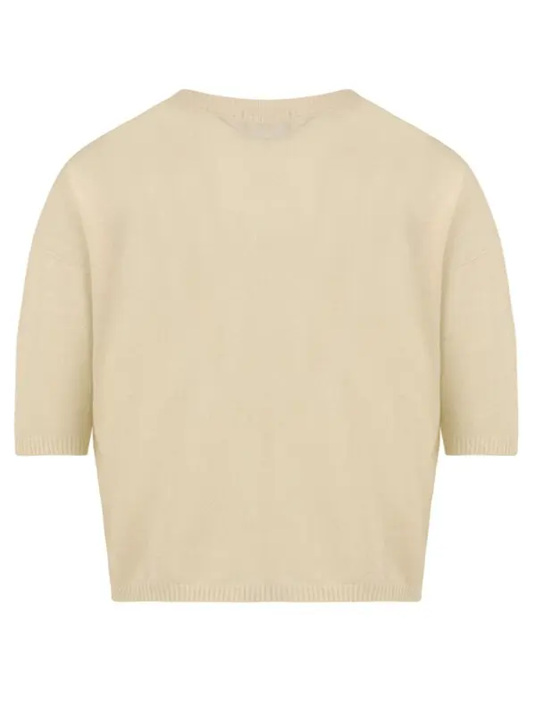 DRUMOHR Boxy Sweater - White
