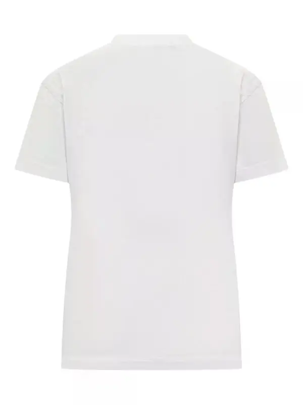 Dsquared2 Logo-embroidered T-shirt - White