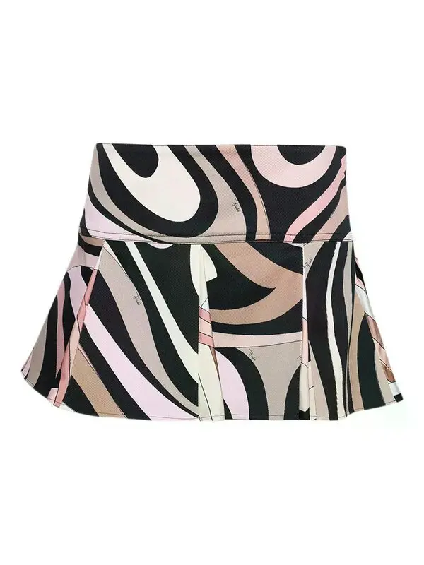 Emilio Pucci Marmo-print Mini Skirt