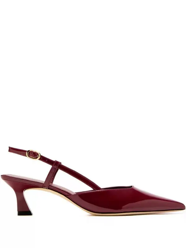 STUART WEITZMAN 50mm Vinnie Slingback Pumps - Red
