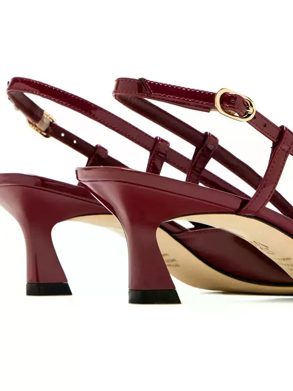 STUART WEITZMAN 50mm Vinnie Slingback Pumps - Red