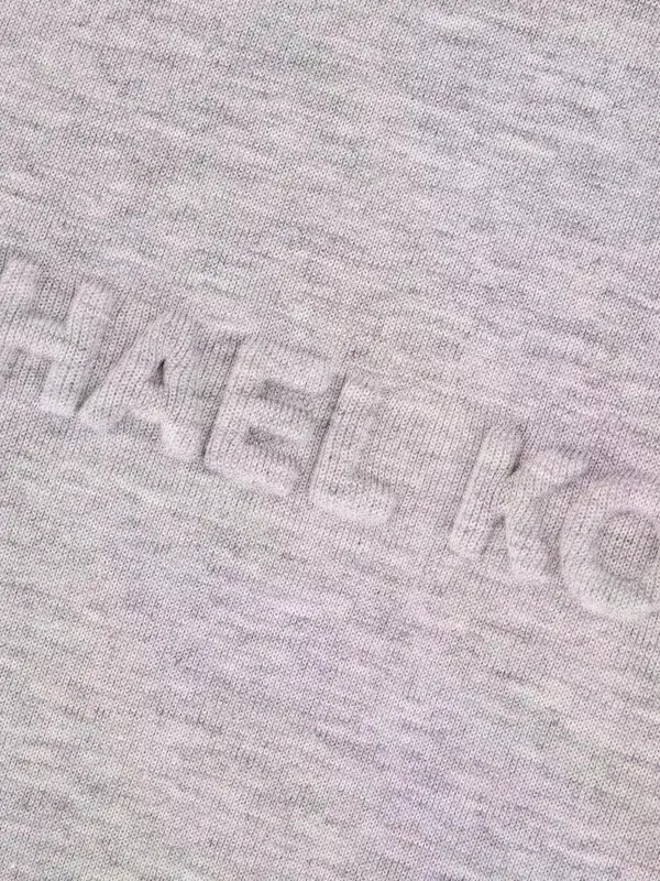 Michael Kors Logo-embossed Cropped T-shirt