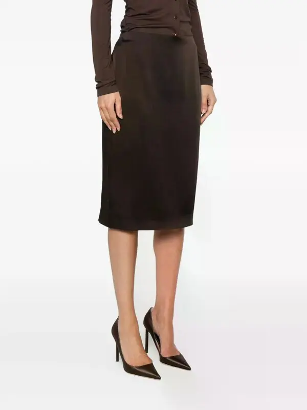 TOM FORD Silk Pencil Skirt