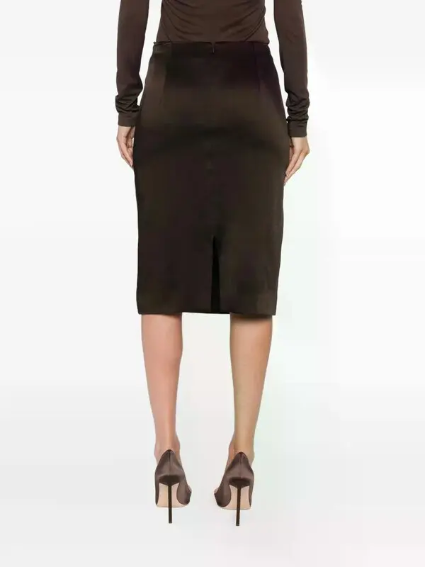 TOM FORD Silk Pencil Skirt