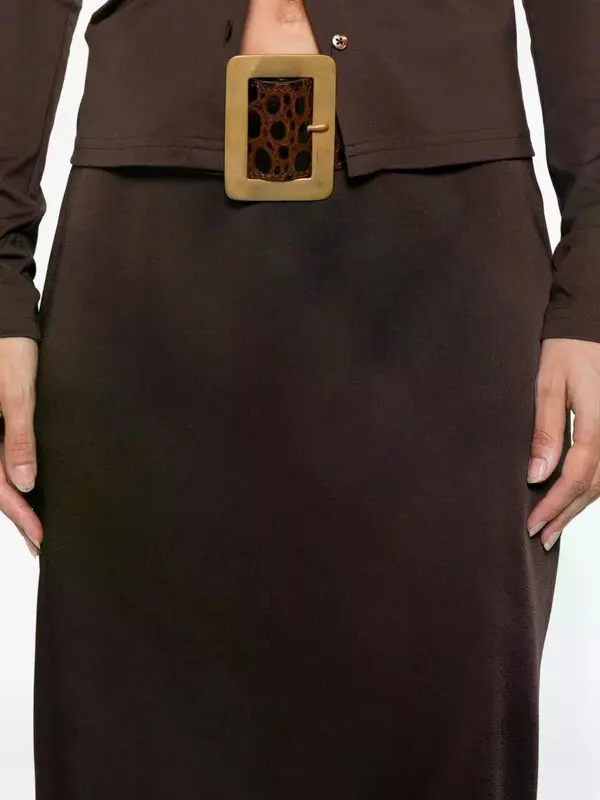 TOM FORD Silk Pencil Skirt