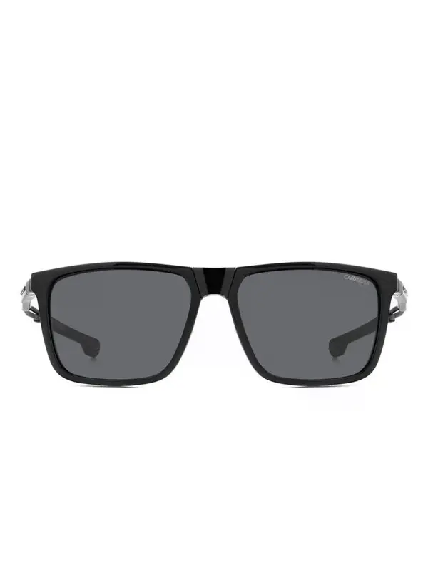 Carrera Eyewear Square-frame Clip-on Sunglasses