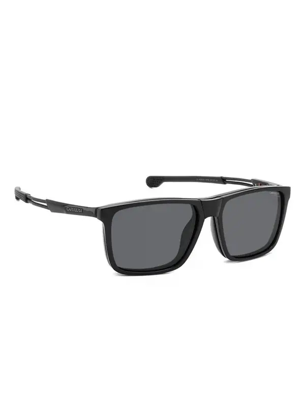 Carrera Eyewear Square-frame Clip-on Sunglasses