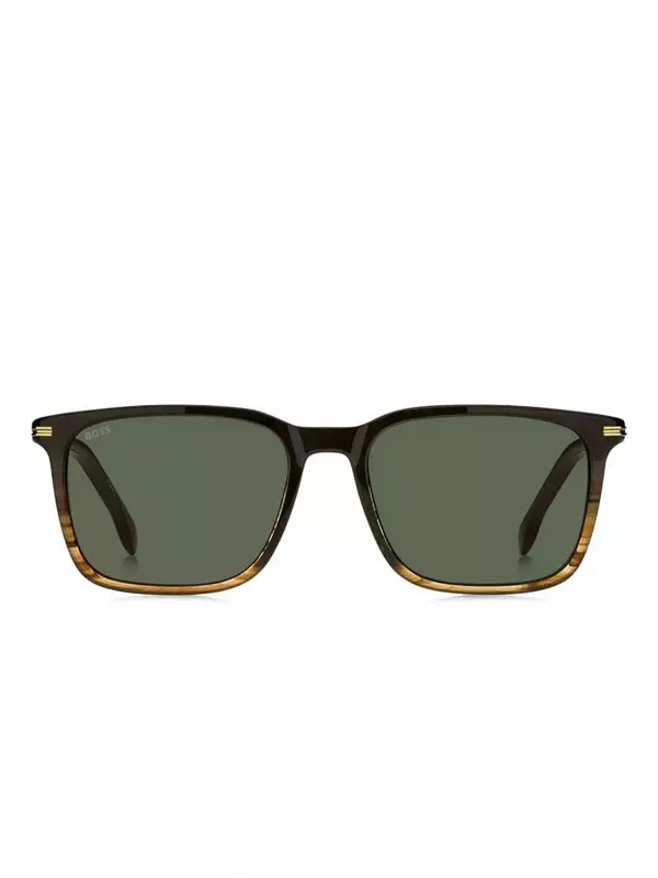 BOSS Square-frame Sunglasses - Brown