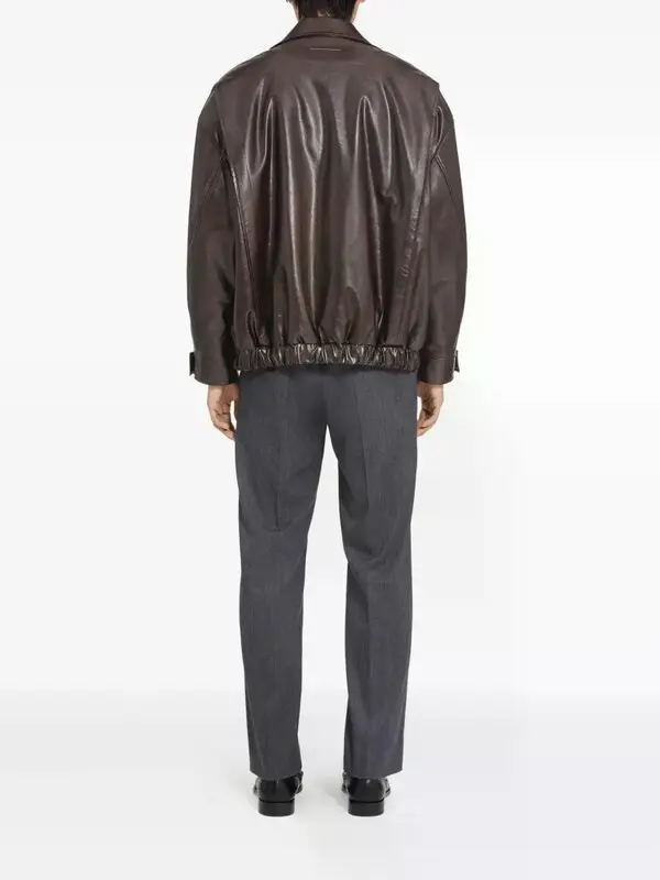 MAISON MARGIELA Pocket-detail Bomber Jacket - Red
