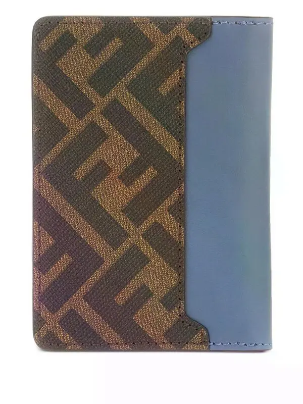 Fendi Logo-plaque Leather Cardholder