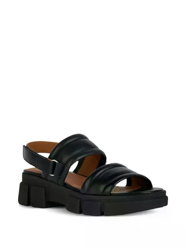 Geox Lisbona Padded Platform Sandals