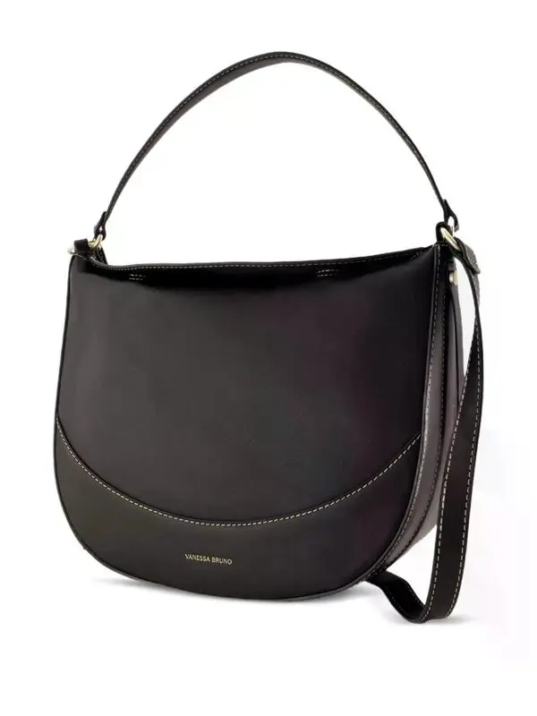 Vanessa Bruno Large Leather Curved Shoulder Bag