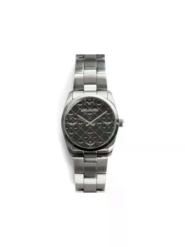 Zadig&Voltaire Monogram 36mm Watch - Silver
