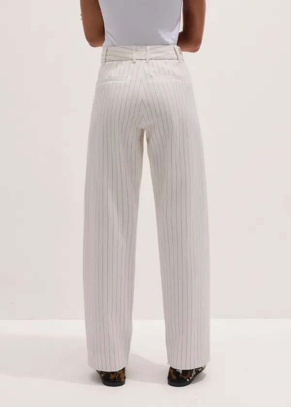 ME+EM Pinstripe Tapered Trouser