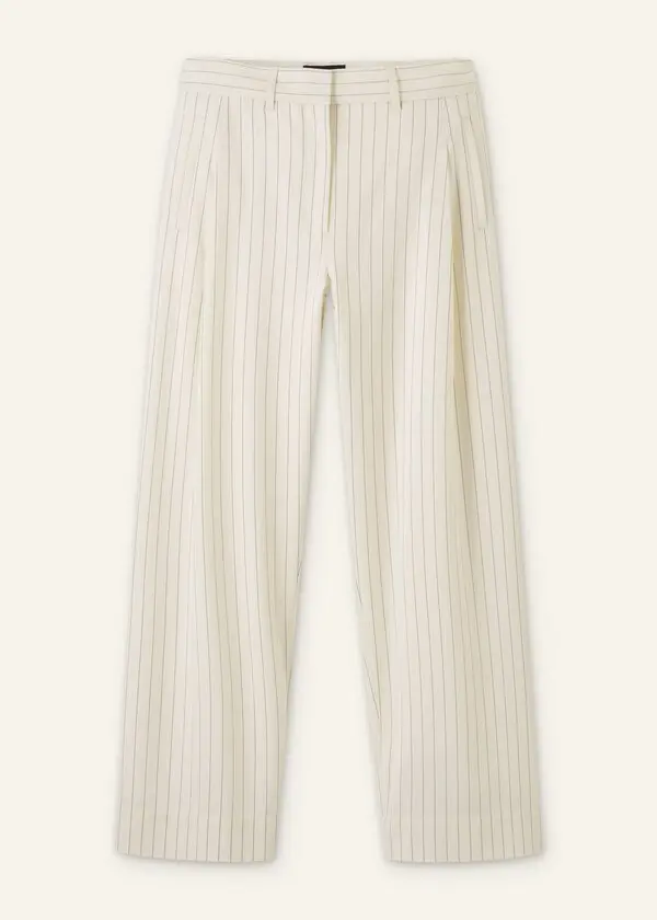 ME+EM Pinstripe Tapered Trouser