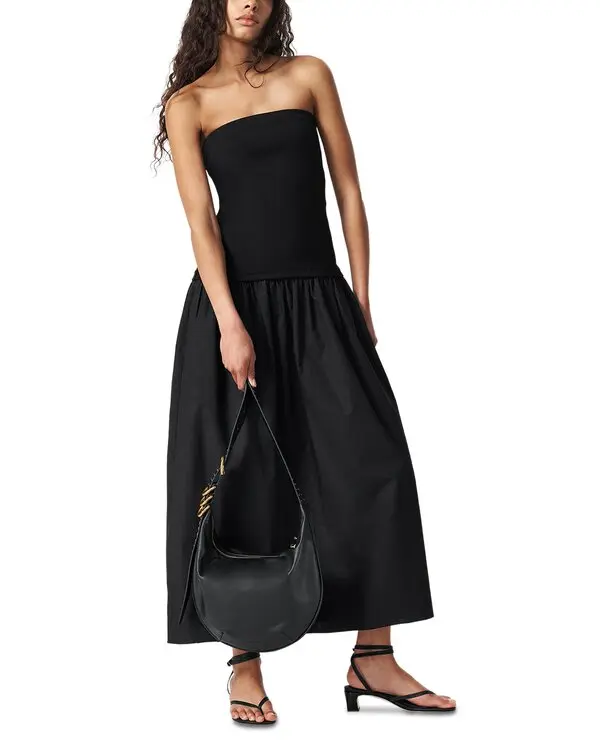 Rag & Bone Mercer Medium Hobo Bag - Black