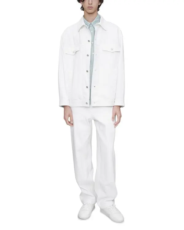 A.p.c. Jean Gustav Relaxed Fit Pants - Blanc