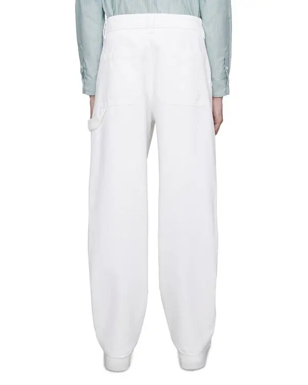 A.p.c. Jean Gustav Relaxed Fit Pants - Blanc