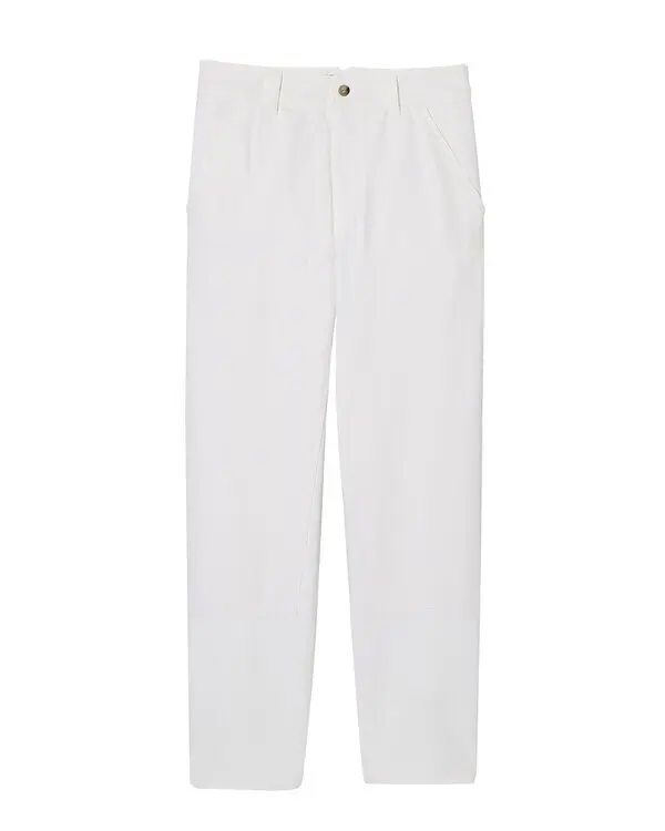 A.p.c. Jean Gustav Relaxed Fit Pants - Blanc