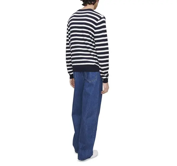 A.p.c. Matthias Striped Crewneck Sweater
