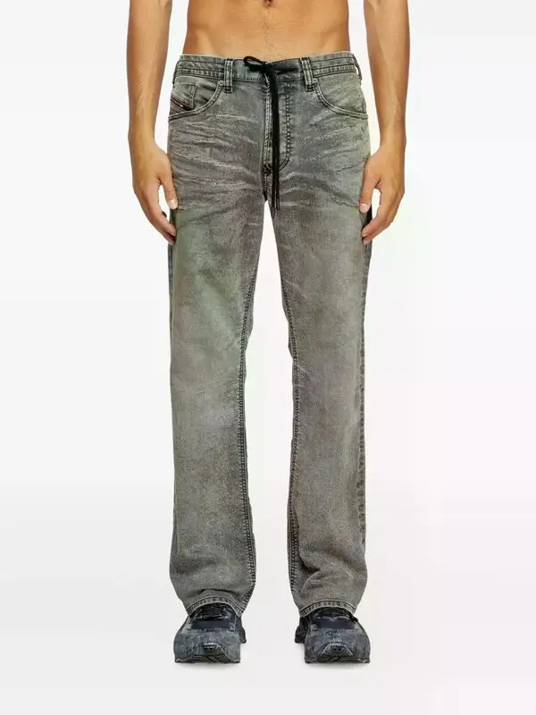 DIESEL® Relaxed 2080 Faded Straight-leg Jeans