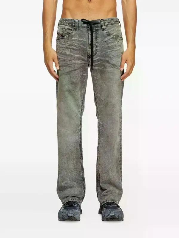 DIESEL® Relaxed 2080 Faded Straight-leg Jeans