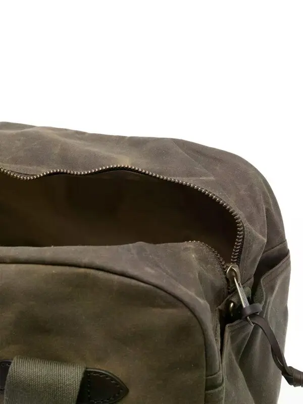 Filson Distressed-finish Cotton Holdall - Green