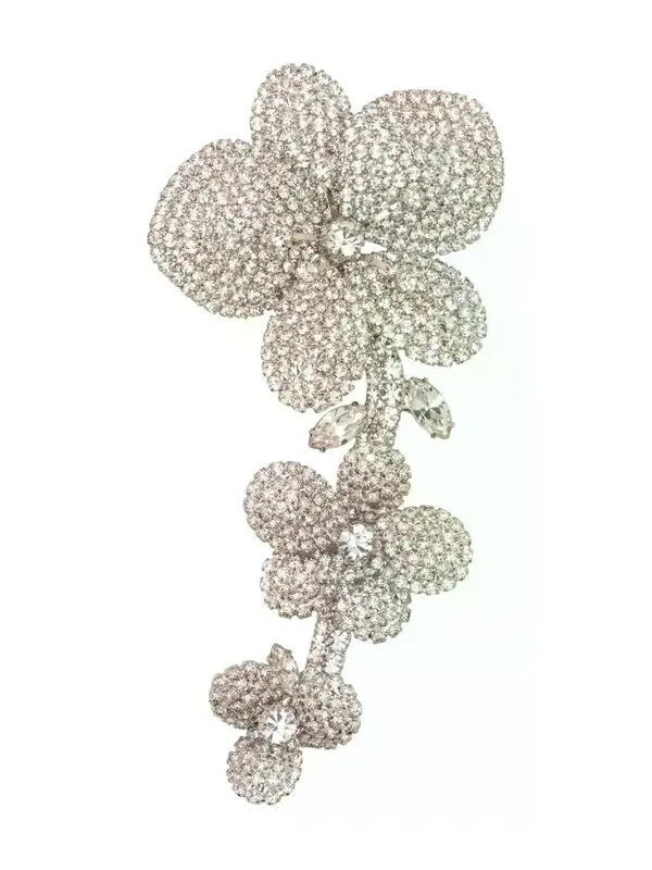 JENNIFER BEHR Orchid Vine Brooch - White
