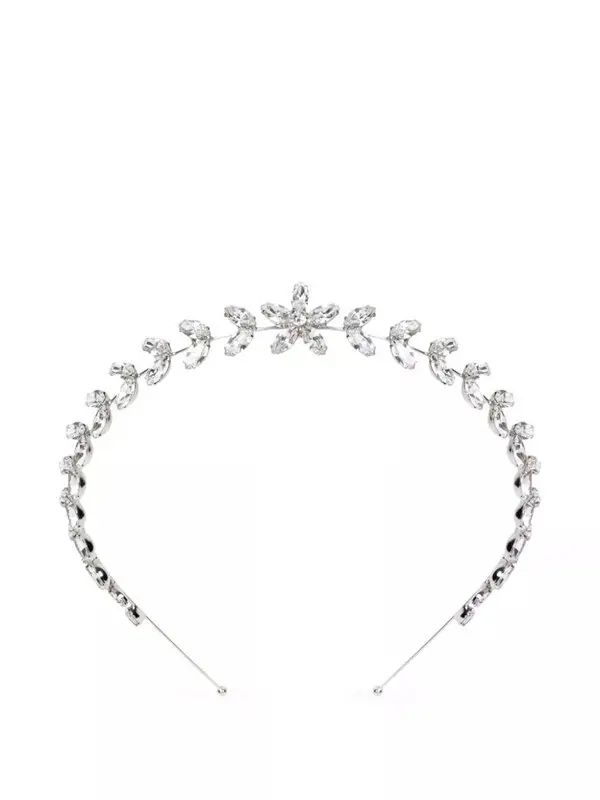 JENNIFER BEHR Crystal-embellished Headband - Silver