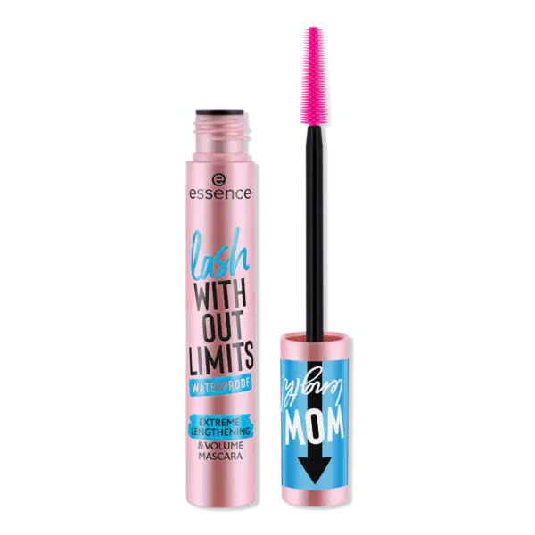 ESSENCE Lash Without Limits Waterproof Extreme Lengthening & Volume Mascara - Black