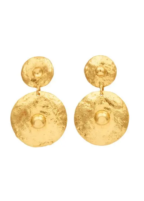 Sylvia Toledano Venus Clip-on Earrings - Gold