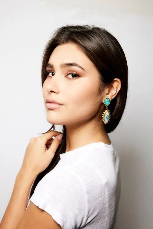 Sylvia Toledano Third Eye Clip-on Earrings - Blue
