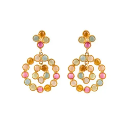 Sylvia Toledano Flower Candies Drop Earrings - Multi