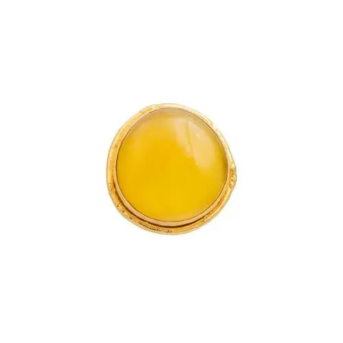 Sylvia Toledano Macaron Statement Ring - Yellow