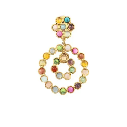 Sylvia Toledano Happy Flower Clip Earrings - Multi