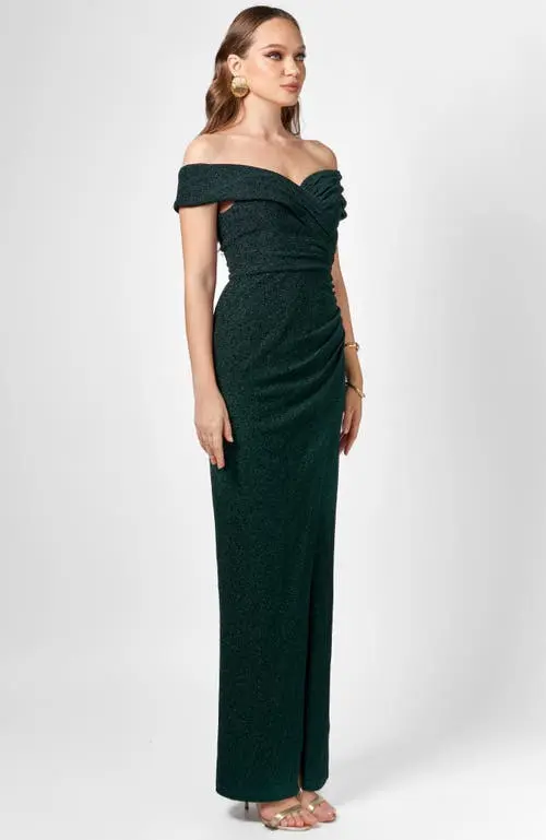 BARIANO Off-the-shoulder Maxi Dress