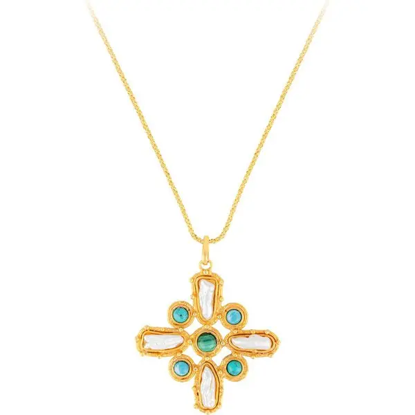 Sylvia Toledano Croix Baroque Necklace - Multi