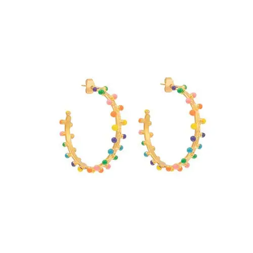 Sylvia Toledano Gipsy Hoop Earrings - Multi