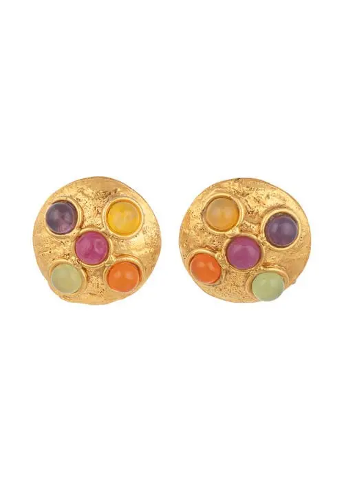 Sylvia Toledano Theodora Clip-on Earrings - Multi