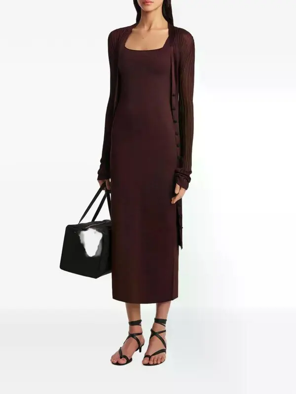 Khaite Dixie Dress - Red