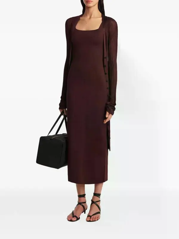 Khaite Dixie Dress - Red