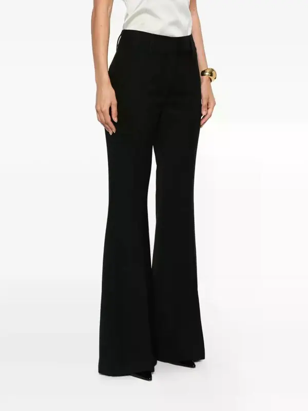 Gabriela Hearst Wool Wide Leg Trousers