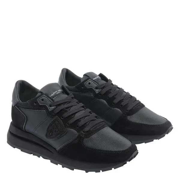 Philippe Model Tropez Haute Sneakers - Black