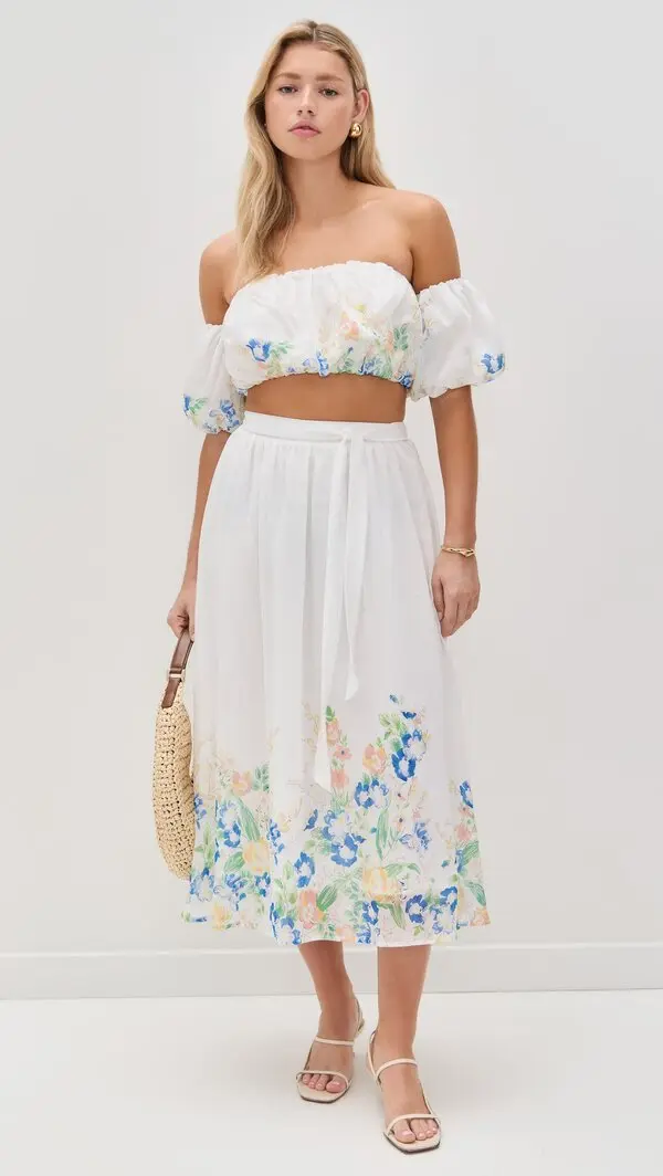 EN SAISON Julia Midi Skirt