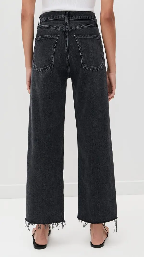 AGOLDE High-rise Wide Leg Jeans - Arcane