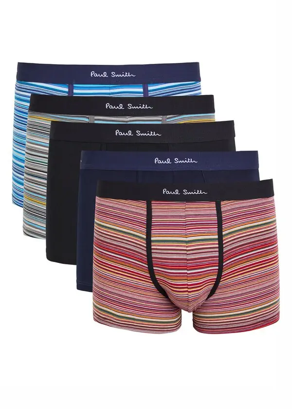 Paul Smith Stretch-cotton Trunks - Multicoloured 1