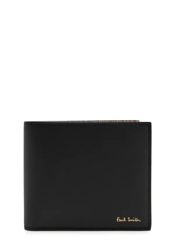 Paul Smith Logo-print Leather Wallet - Black