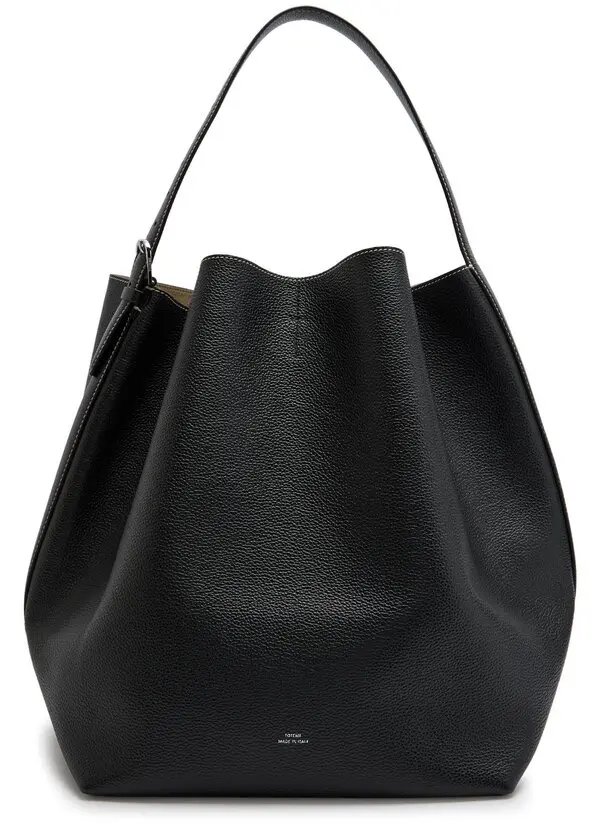 TOTEME Grained Leather Tote Bag