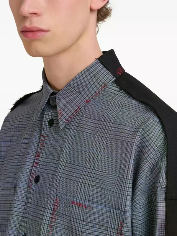 Marni Check-patterned Long-sleeve Shirt
